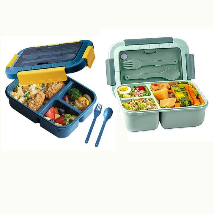 Bento Boxes for Adults - Lunch Box for Kids Childrens with Spoon & Fork ...