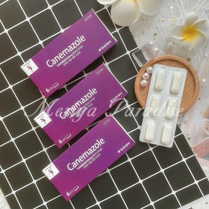 Canemazole For Candidal & Trichomonal Vaginitis 女性妇科药 1盒6粒 | Lazada