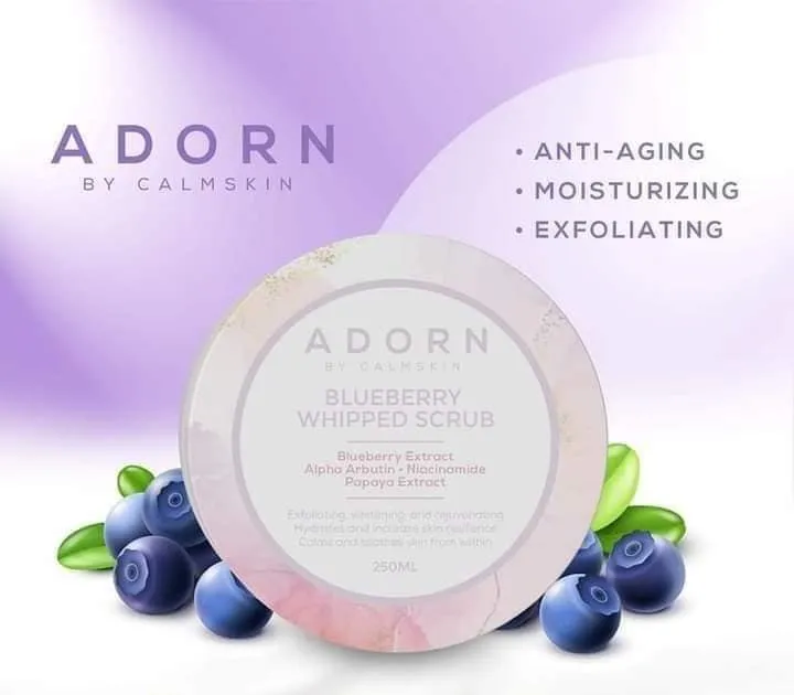 ADORN BLUEBERRY WHIPPED SCRUB WHITENING & REJUVENATING | Lazada PH