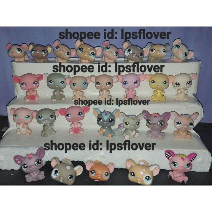 Hot wsvg18 Littlest Petshop LPS Mice Mole Rats Hansters Guinea Pigs ...