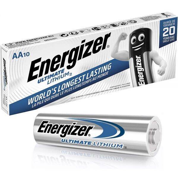 Energizer Ultimate Lithium AA 10s Batteries | Lazada Singapore
