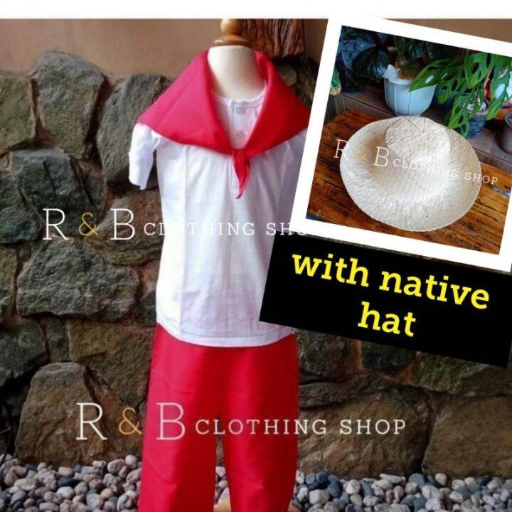 Katipunero costume with hat for kids and adult | Lazada PH