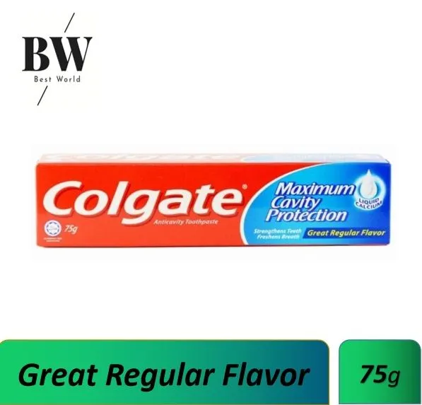 Colgate CDC Red 75g - Great Regular Flavour Toothpaste | Lazada