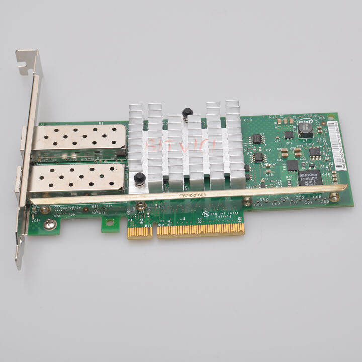 Original 10GB Dual Port X520-DA2 XYT17 942V6 F3VKG FTKMT 10G SFP PCI ...