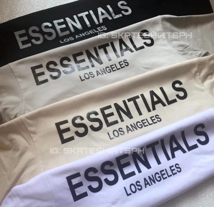 ESSENTIALS LOS ANGELES FRONT AND BACK UNISEX COTTON | Lazada PH