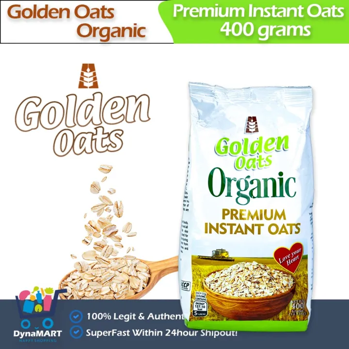 Golden Oats Organic Premium Instant Oats 400g | Lazada PH