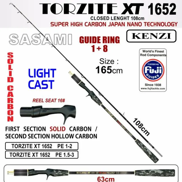 Joran Kenzi Torzite Casting Fuji Guide Ring | Lazada Indonesia