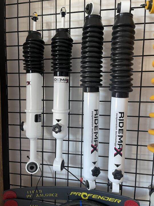Ridemax Shocks fo Nissan Navara/Calibre/Np300/Terra/D40/Pro4x Front and ...