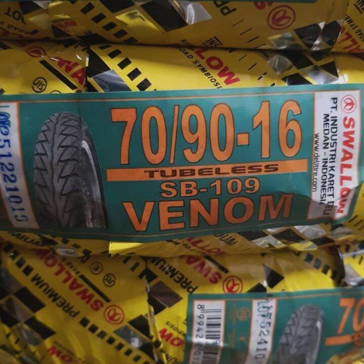 Ban SWALLOW 70/90-16 VENOM SB-109 TUBELESS | Lazada Indonesia