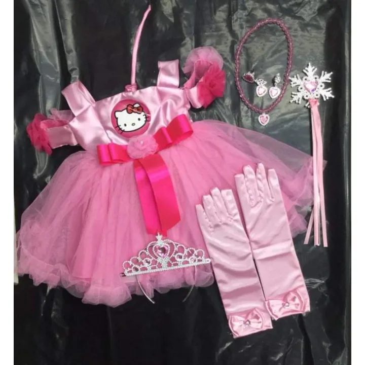 hello kitty gown set for kids | Lazada PH