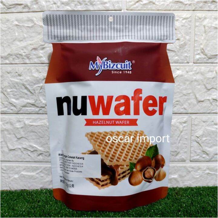 Hazelnut Wafer Nu Wafer MyBizcuit halal import | Lazada Indonesia