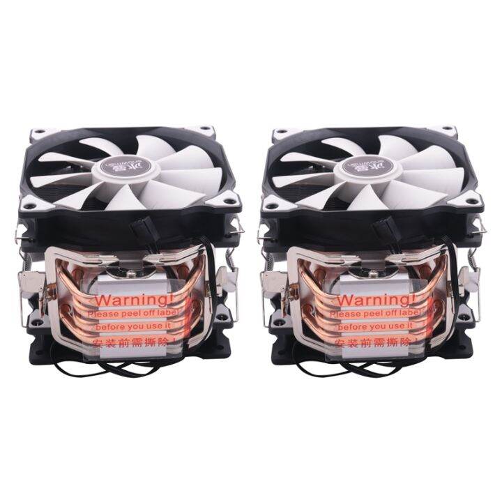 2X SNOWMAN CPU Cooler Master 5 Direct Contact Heatpipes Freeze Tower ...