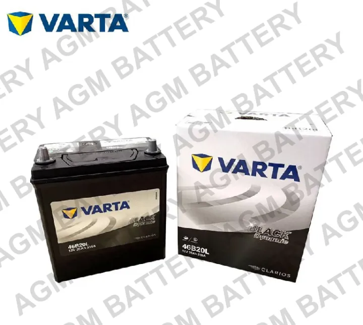 Varta NS40ZL(46B20L) VARTA Black Dynamic Car Battery | Lazada