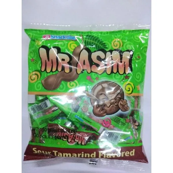 Mr. Asim Sour Tamarind Chewy Candy 5g x 30pcs Candy christmas candy candy other | Lazada PH