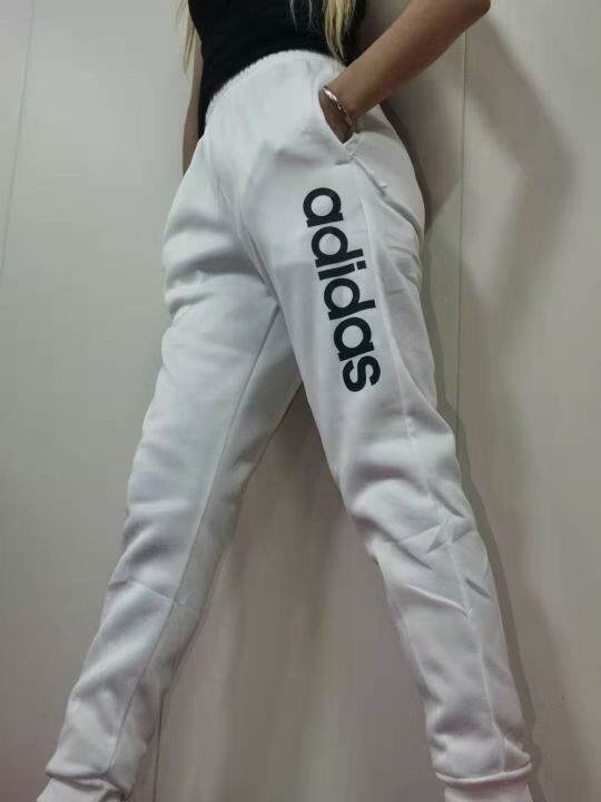 JJF FASHION Unisex Plain Sports Jogger Pants ad Sulat LOGO | Lazada PH