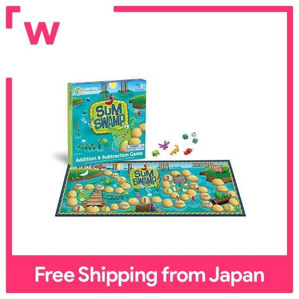 Learning Resources Math Game Math Sugoroku Addition and Subtraction Sum ...