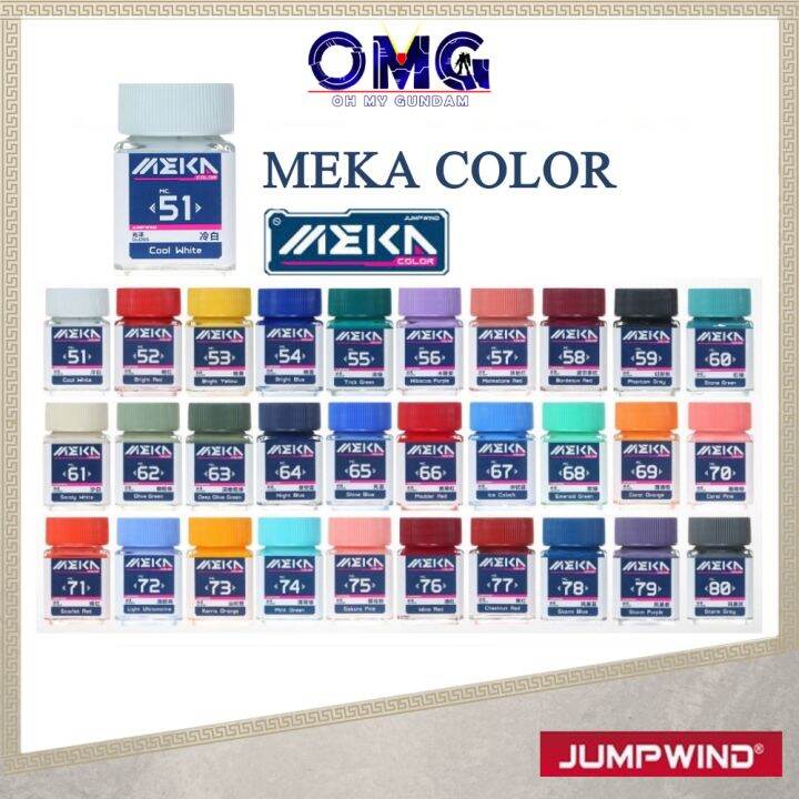 Paint Jumpwind Meka Color Series MC51 MC80 Jump wind Basic Neo Color ...
