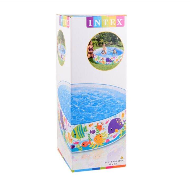 1.83mx38cm Intex 56452 Children's Swimming Pool Size | Lazada PH