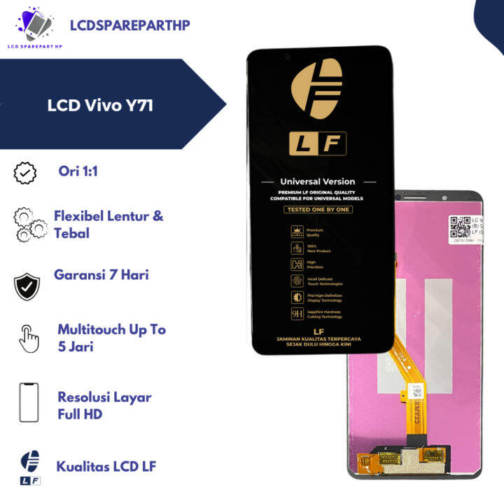 LCD Vivo Y71 Versi OLED Fullset Touchscreen | Lazada Indonesia
