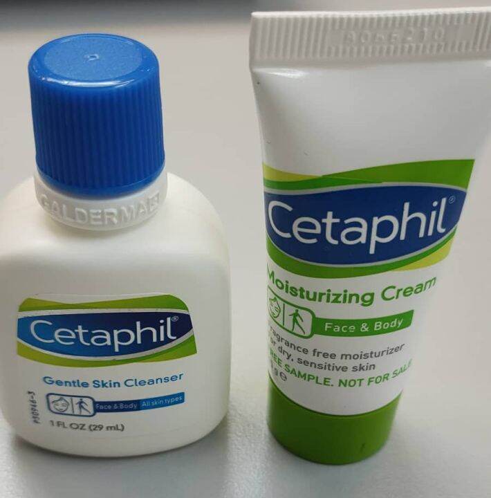 Cetaphil Travel Kit Set (Gentle Skin Cleanser 29ml + Cetaphil ...