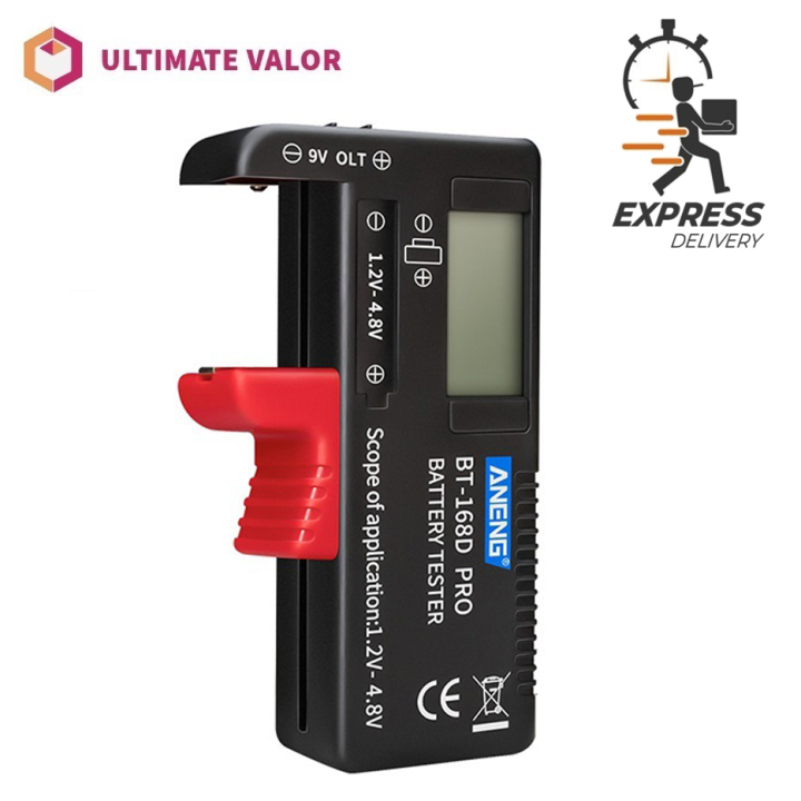 [SG SELLER] Battery Tester Tool Kit for AA, AAA, 9V, C, D Batteries ...