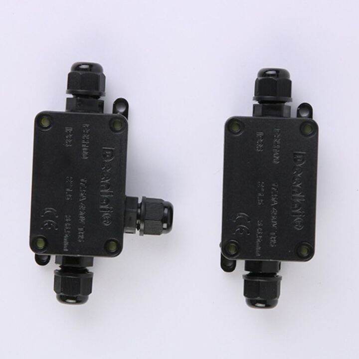 LG01I9 Mini 2 Way Waterproof Plastic Junction Box Junction Case Outdoor ...