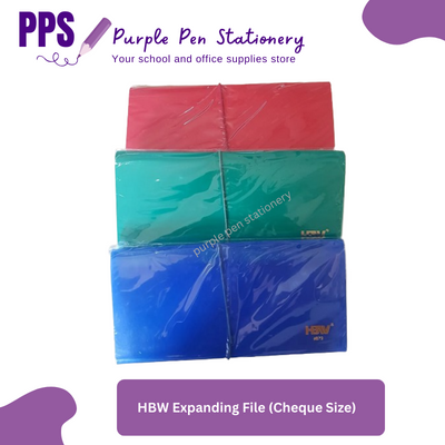 HBW Expanding File (Cheque Size) Mini Expanding Envelope | Lazada PH
