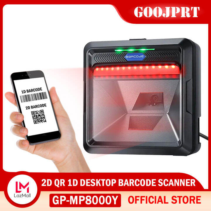 GOOJPRT GP-MP8000Y 1D 2D High Precision Desktop Barcode Platform ...
