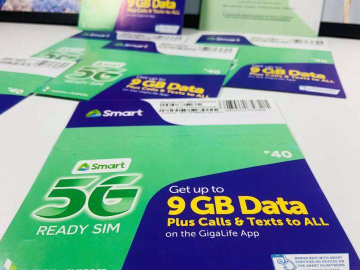 Smart 5G SIM comes with up to 9GB free data, plus calls, texts | Lazada PH