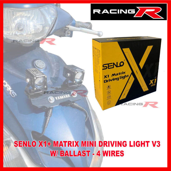 X1 Matrix Senlo 50W Mini Driving Light V3 w/ Ballast & Integrated ...