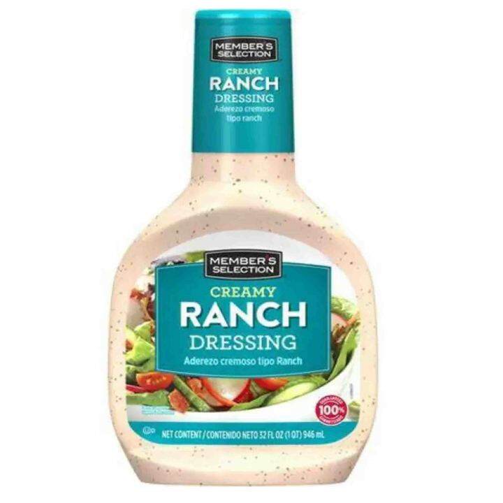 Member's Selection Creamy Ranch Dressing 946mL from USA | Lazada PH
