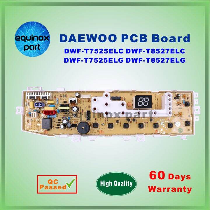 Daewoo DWF-T7525ELC DWF-T8527ELC DWF-T7525ELG DWF-T8527ELG Washing ...