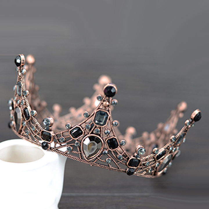 Sevenq8 Bridal Round Tiara Vintage Baroque Tiara For Women And Girls ...