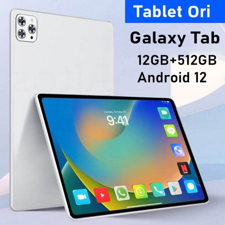 Orihinal na Bagong Label SANSMNG Galaxy Tab Tablet PC 16GB+512GB ...