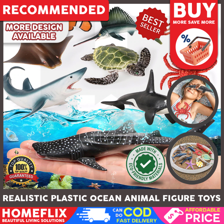 Homeflix Assorted Realistic Ocean Sea Life Animals Marine Animals ...