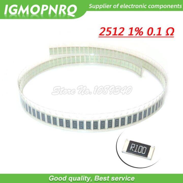 50PCS 2512 SMD Resistor 1W 1% 0.1R 0.1 ohm R100 IGMOPNRQ | Lazada PH
