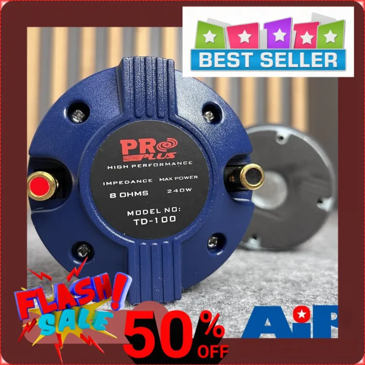 irin ลำโพงบลูทูธ ลำโพงไร้สาย ลำโพงพกพา ตู้ 1ดอก PROPLUS TD-100 DRIVER ยูนิตแป้น วอยล์34mm pro ...