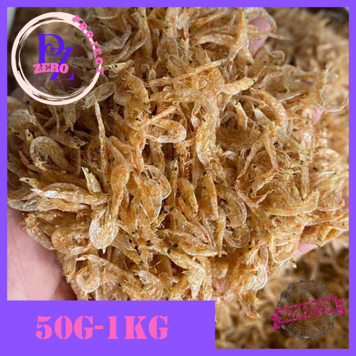 Project Zero Alamang 50g 100g 250g 500g 1kilo Sundried Fish Unsalted ...