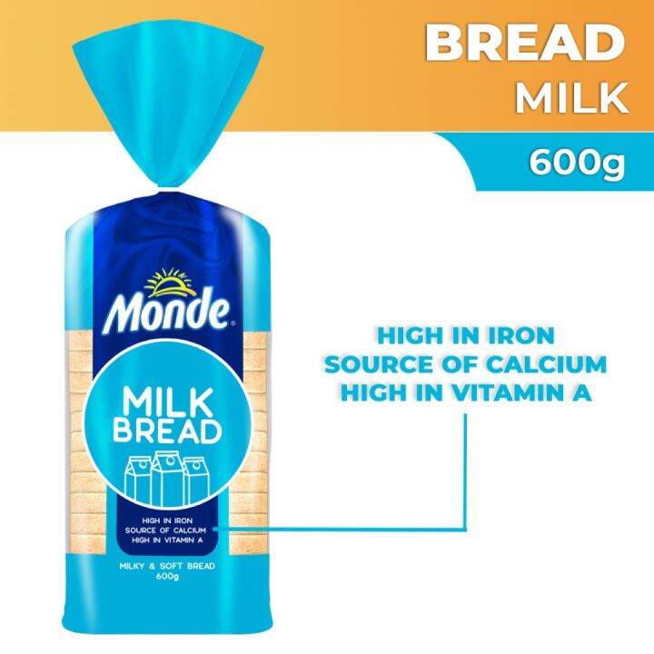 Monde Milk Bread 600g | Lazada PH