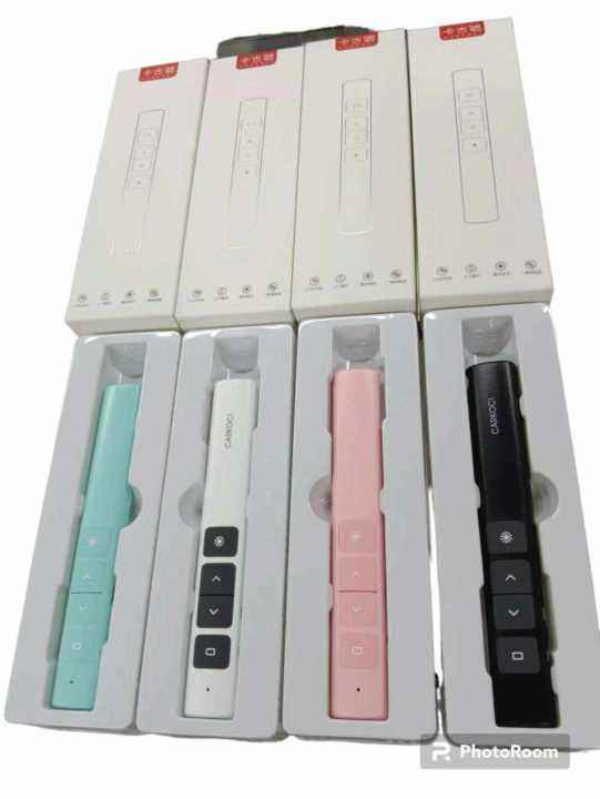 2.4G Rechargeable Wireless PowerPoint Presenter Clicker With Laser ...