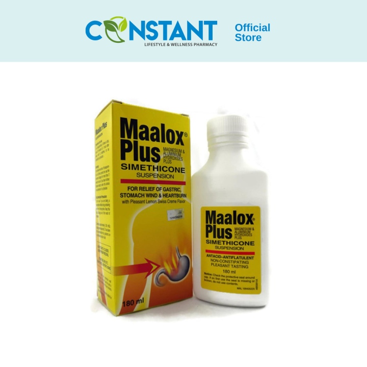 Maalox Plus Suspension 250ML | Lazada