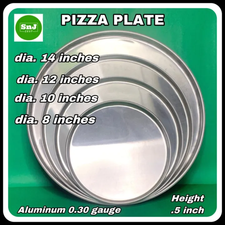 PIZZA PLATE HEAVY DUTY HIGH QUALITY AVAILABLE IN FOUR DIFFERENT SIZES 8 ...