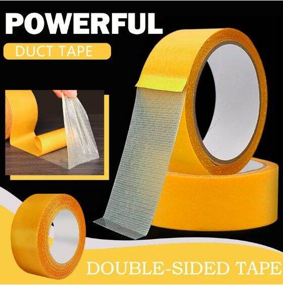 5M Double Sided Tape High Viscosity Grid Fiber Transparent Double Sided ...
