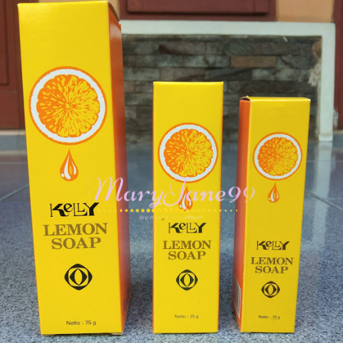 KELLY lemon soap 15GR/25gr/75gr/ Sabun Wajah Kelly BPOM / Sabun Kelly ...