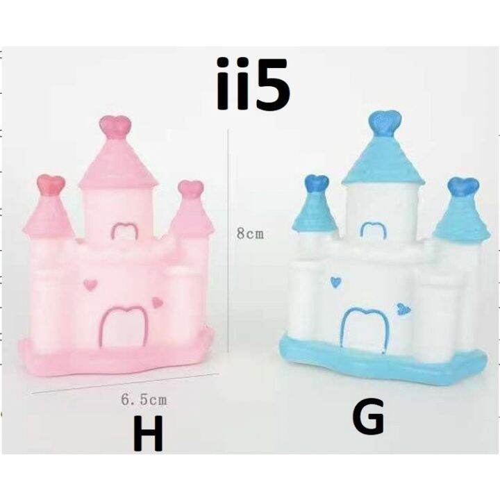 ii5 - Hiasan Kue Cake Topper Istana Castle Kastil Karet Mini | Lazada ...
