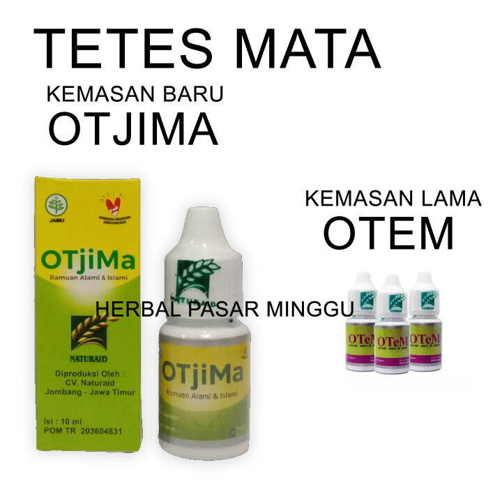 OTjiMa Obat Tetes Mata Plus, Minus dan Katarak Original 10ml | Lazada ...