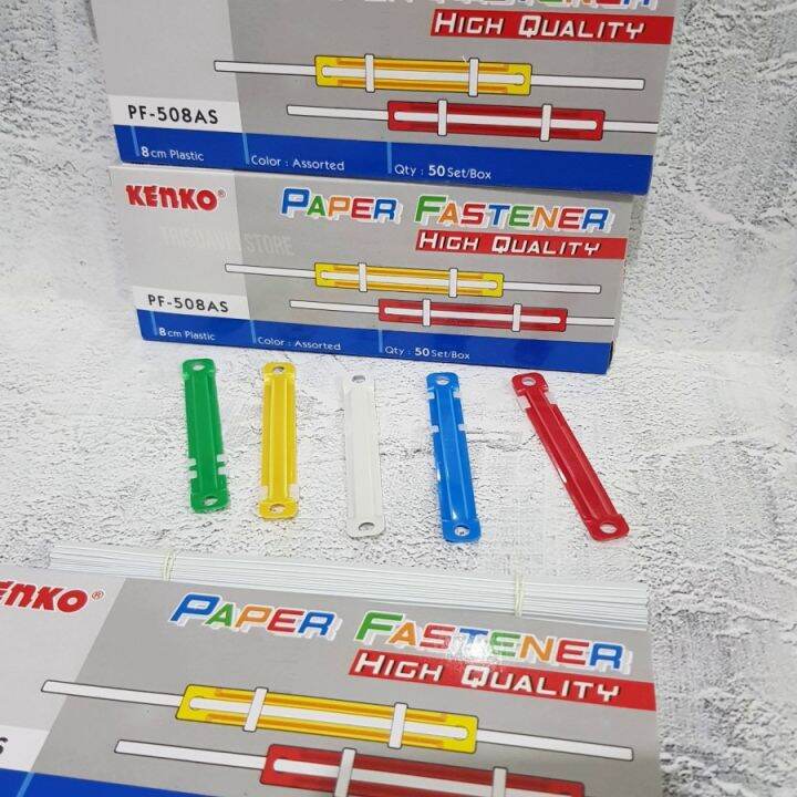 Paper fastener Kenko PF508AS / Pengikat kertas Kenko warna berkualitas ...