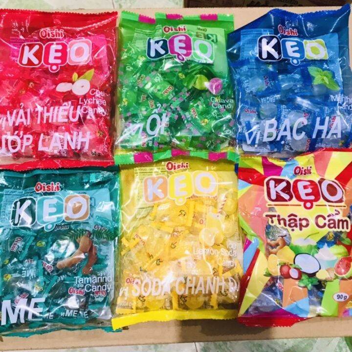 Kẹo Oishi Nhiều Vị Gói 90g | Lazada.vn