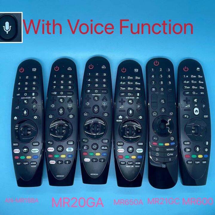 Original LG dynamic induction 3D voice smart TV remote control AN ...