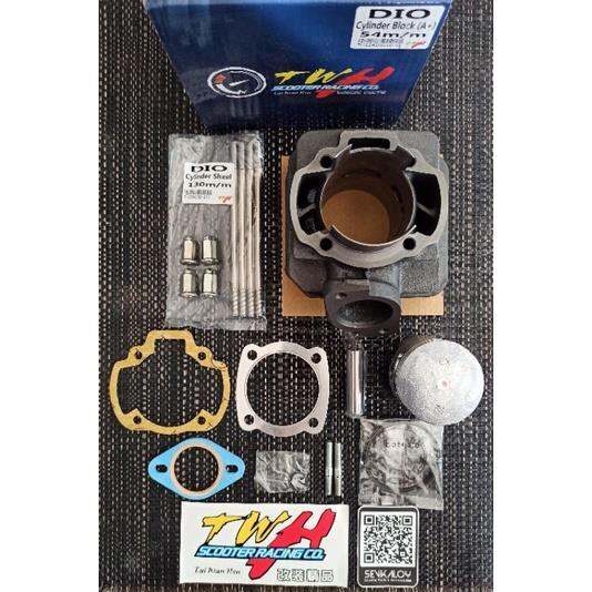 TWH 54mm long stroke Block Kit and Cylinder Head Honda Dio 1 2 | Lazada PH